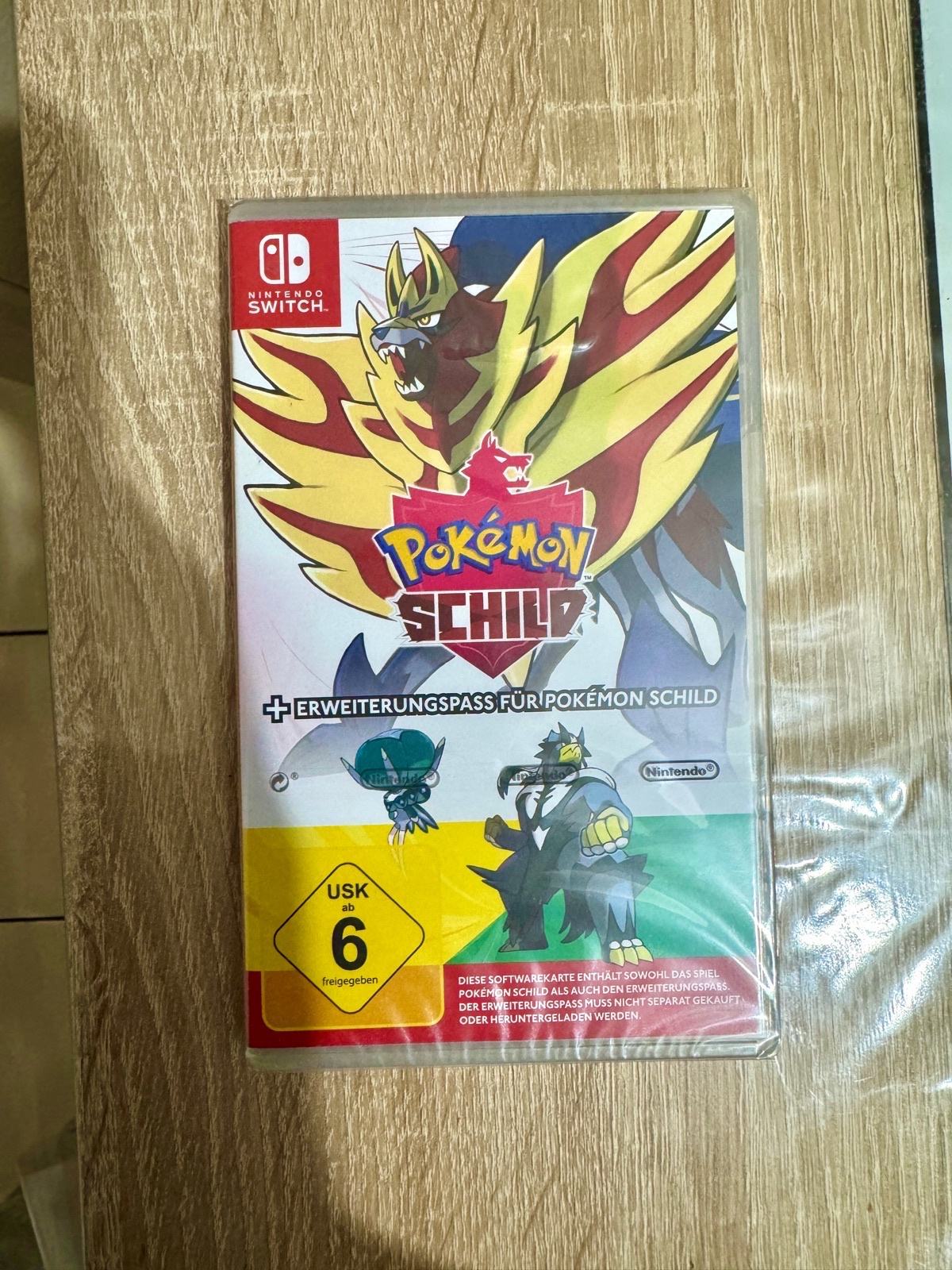 Pokemon Shield + Expansion Pass Nintendo Switch pokemon sword