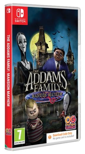 The Addamss Family: Mansion Mayhem (Code in Box)(N)