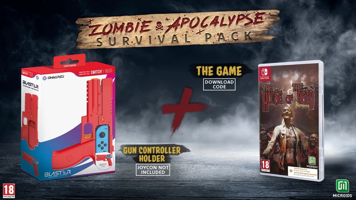Zombie Survival Pack: House of the Dead Remake and Blaster (N)