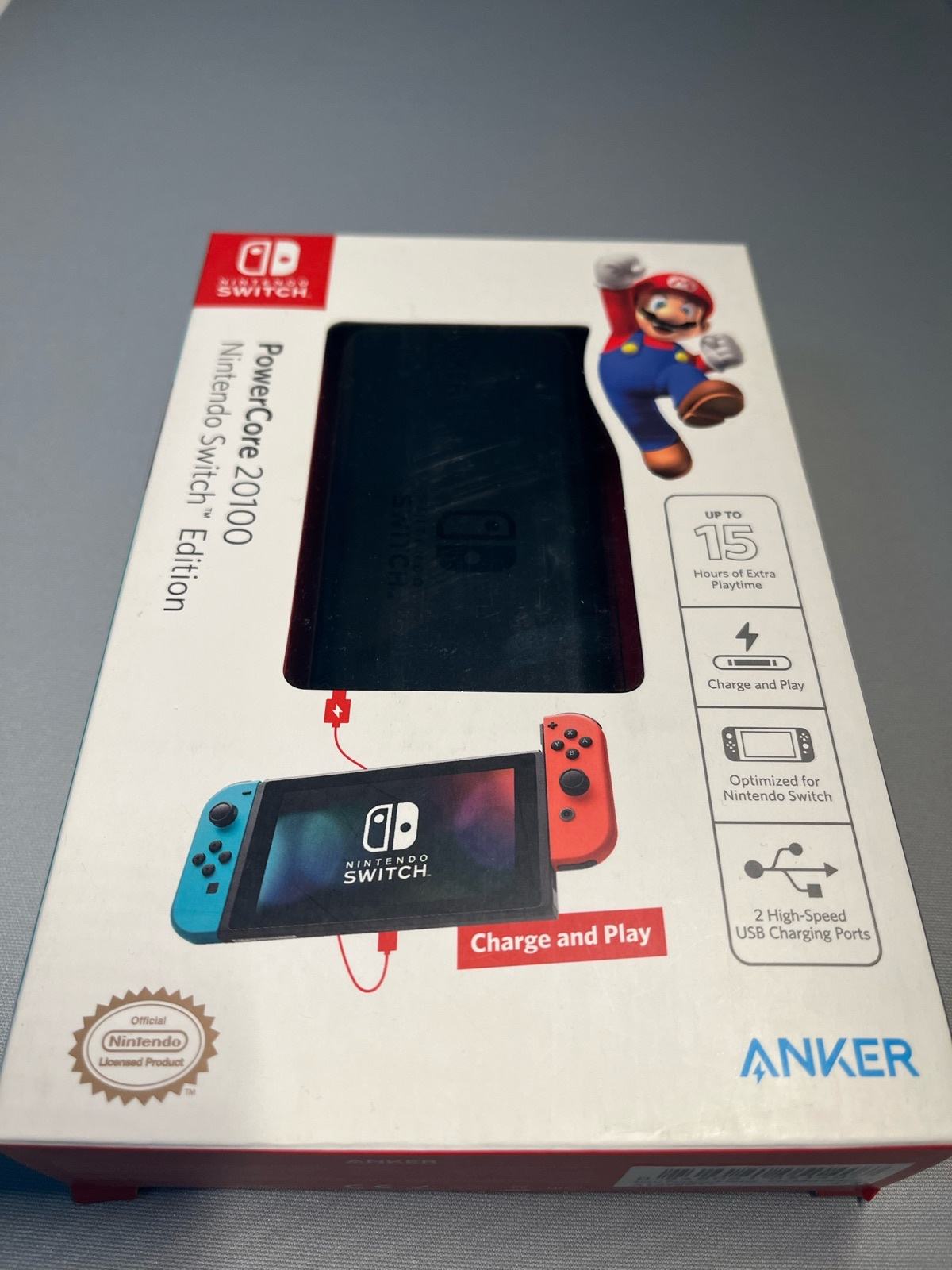 Anker Nintendo Switch 20100 mAh baterija
