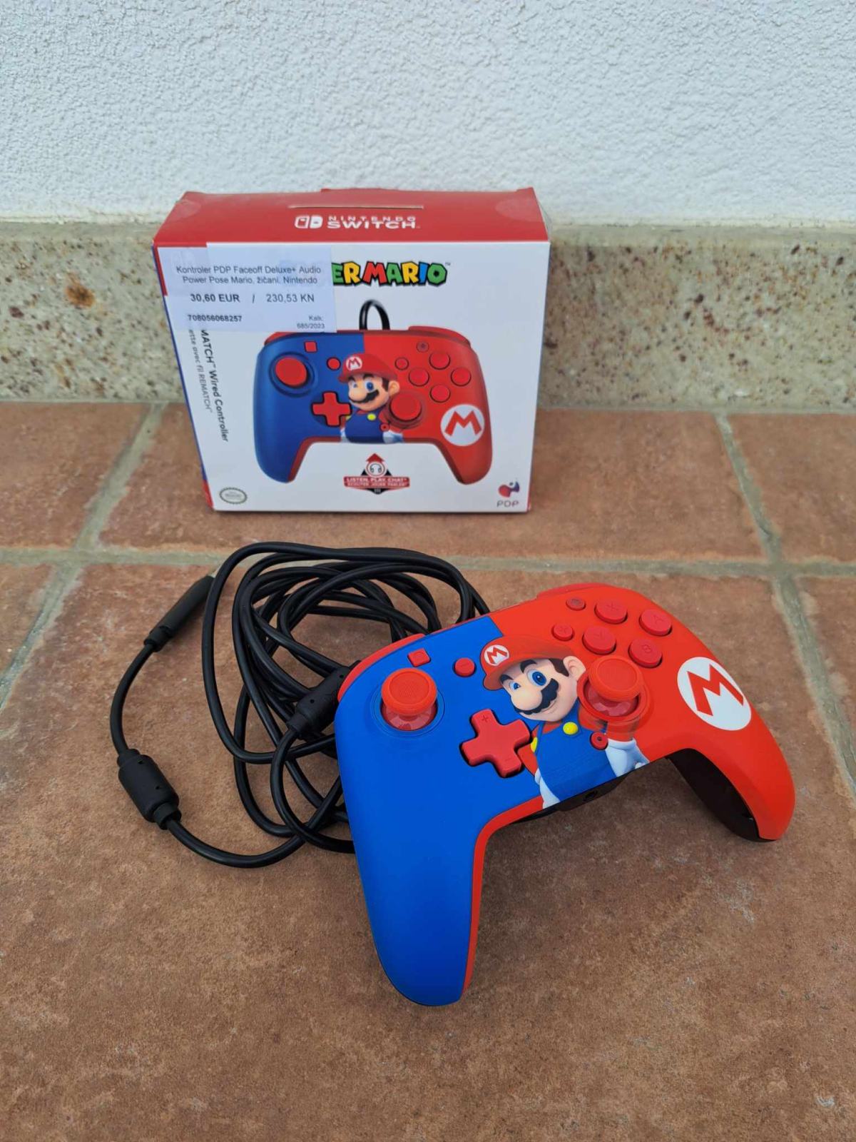 Kontroler Deluxe+ Audio Wired Super Mario Edition PDP Nintendo Switch