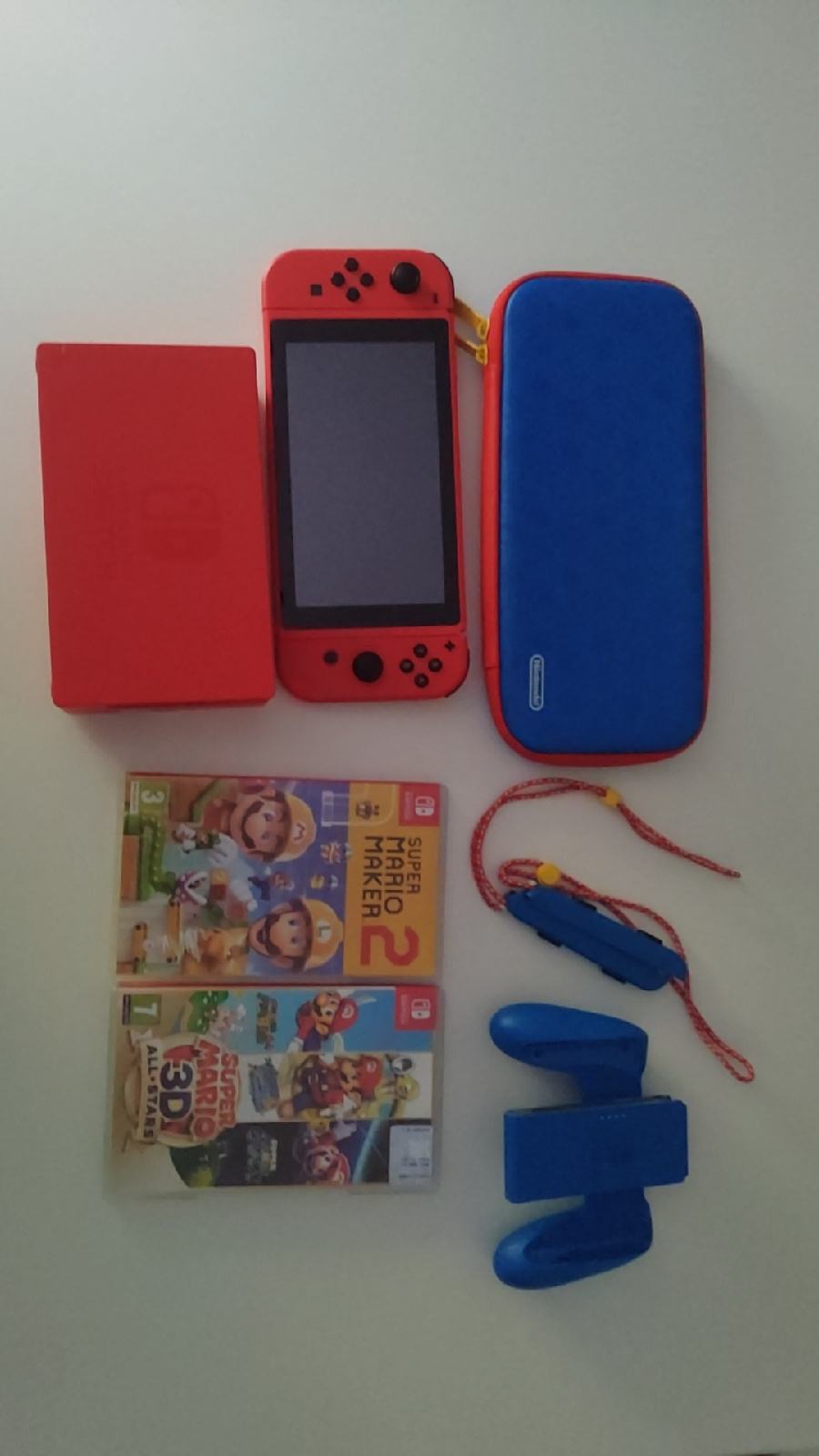 Nintendo switch mario edition