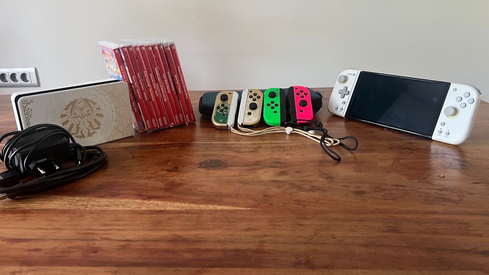 Nintendo switch OLED Zelda edition I igrice