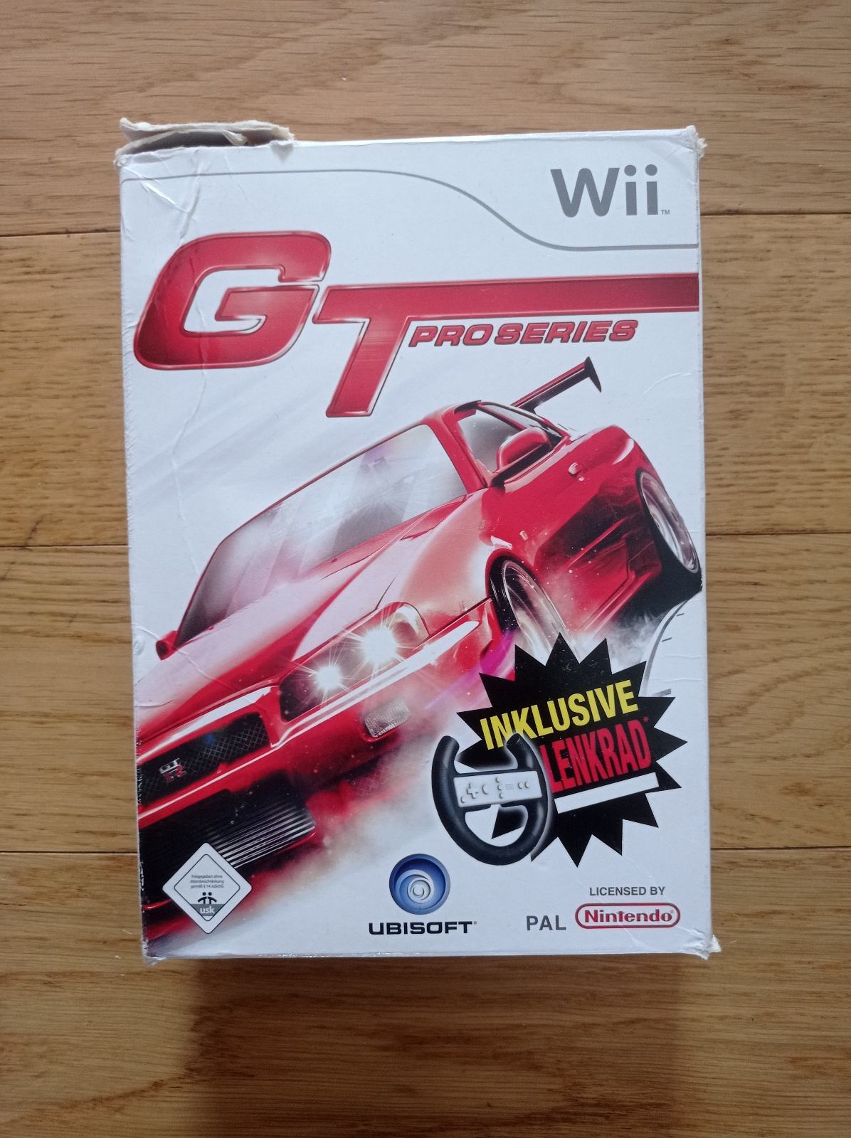 Nintendo Wii igra GT pro series i volan SM