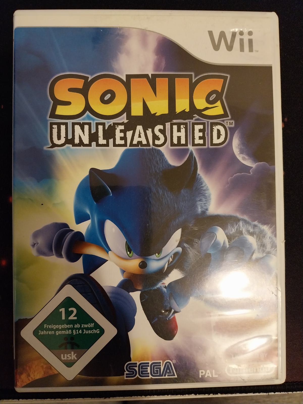 Sonic Unleashed nintendo wii igra
