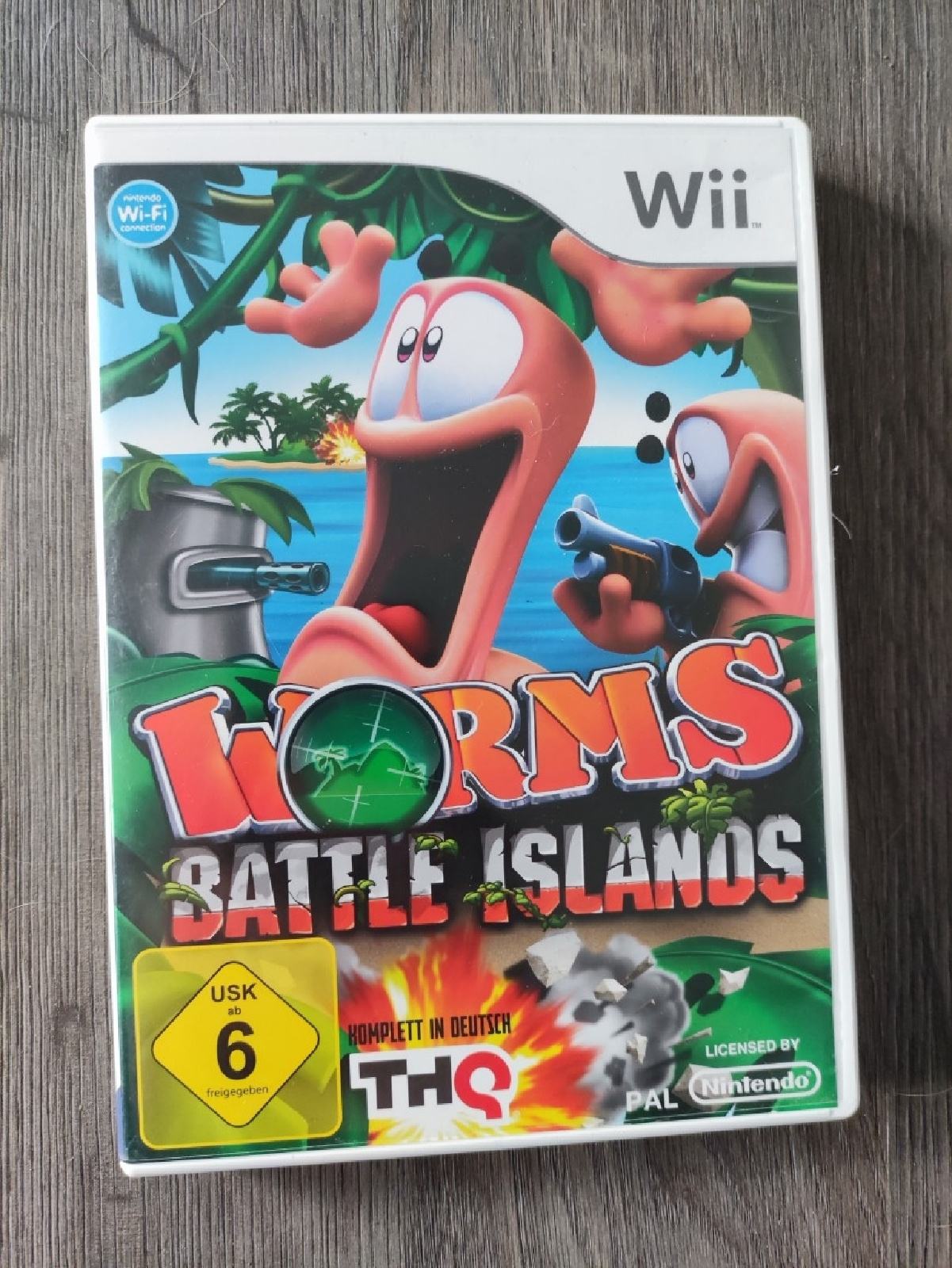 Worms Battle Islands Nintendo Wii