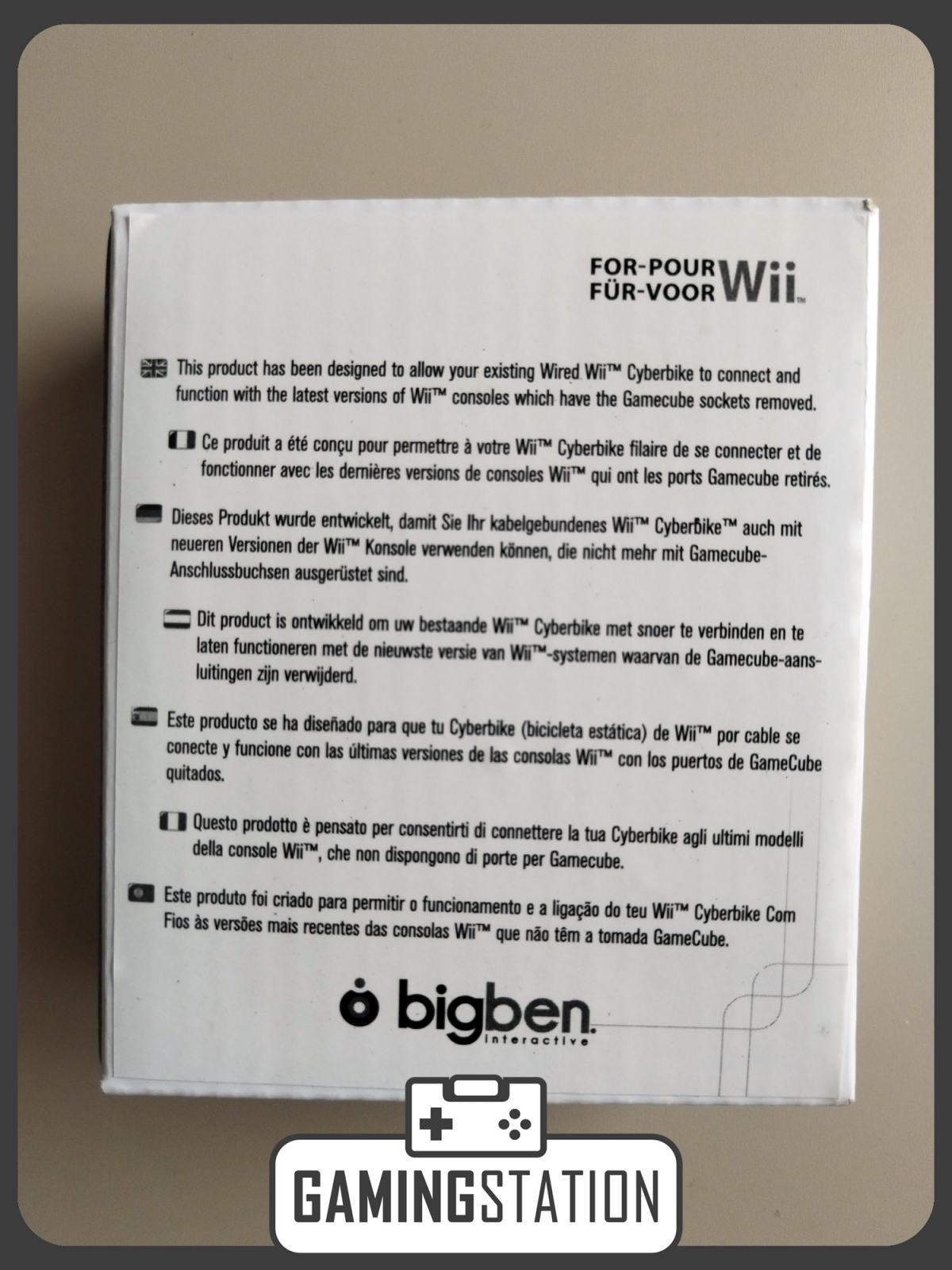 Nintendo Wii CyberBike adapter ★