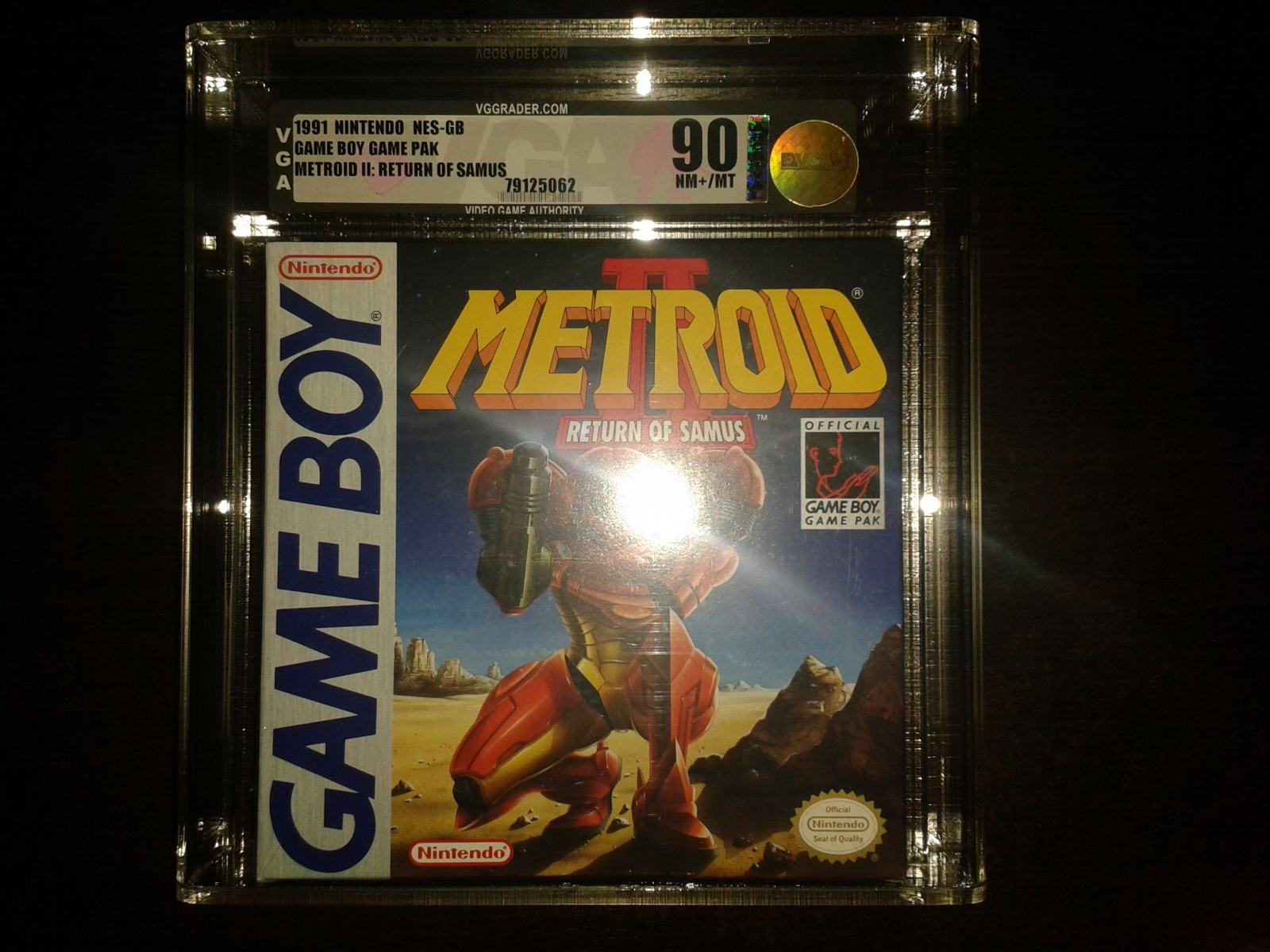 Metroid 2 II Nintendo Gameboy GB VGA 90