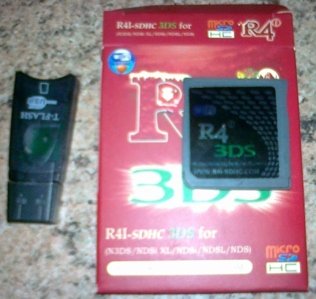 R4i 3DS linker za Nintendo DS/DSLite/DSi/3DS + usb adapter