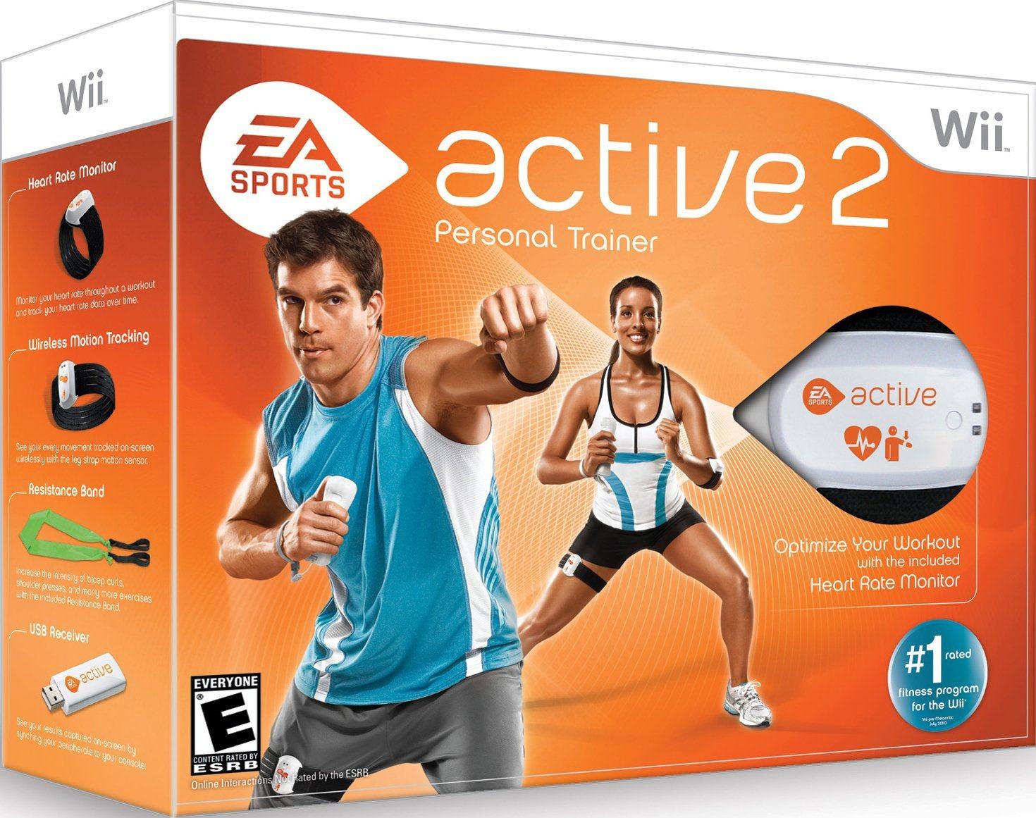 Wii - Active 2 Personal Trainer Fitnes + USB + Senzori EA Sports New