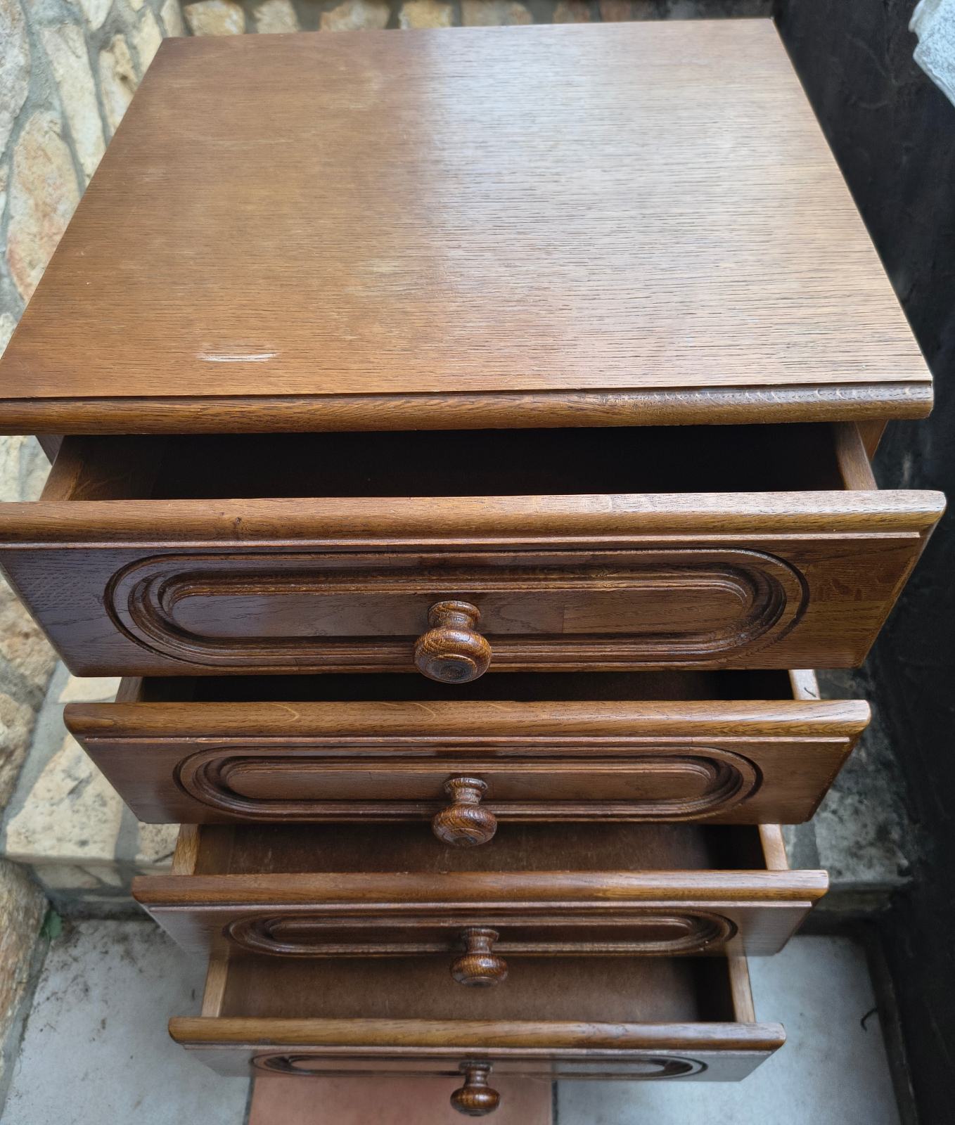 Drveni ormarić/ noćni ormarić, puno drvo!