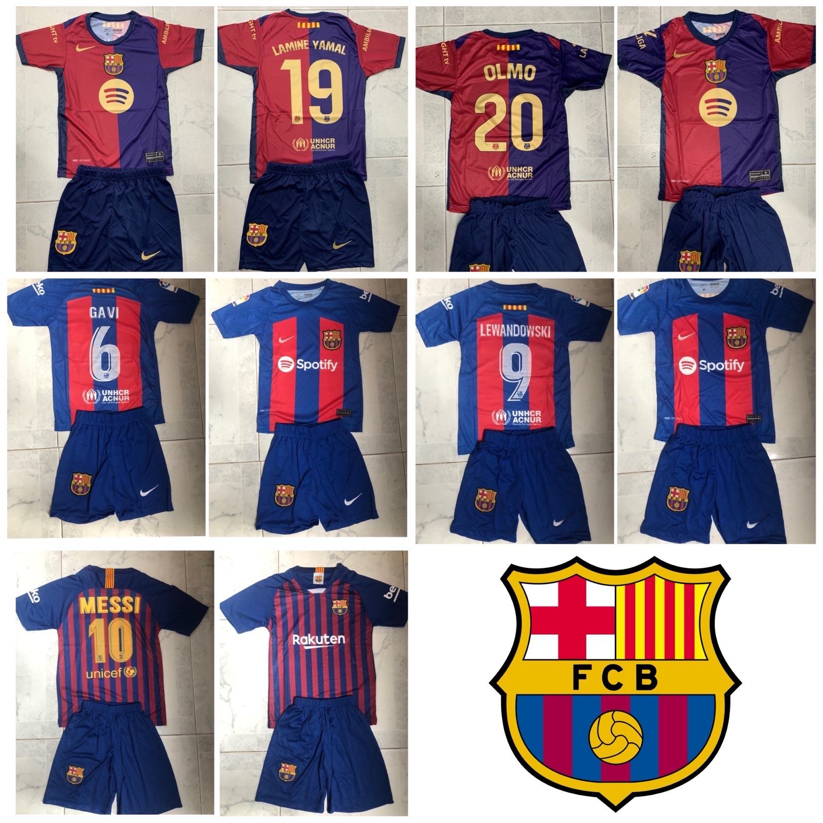 Barcelona Dresvovi SVE VELIČINE,SVI IGRAČI NOVO ZAPAKIRANO!