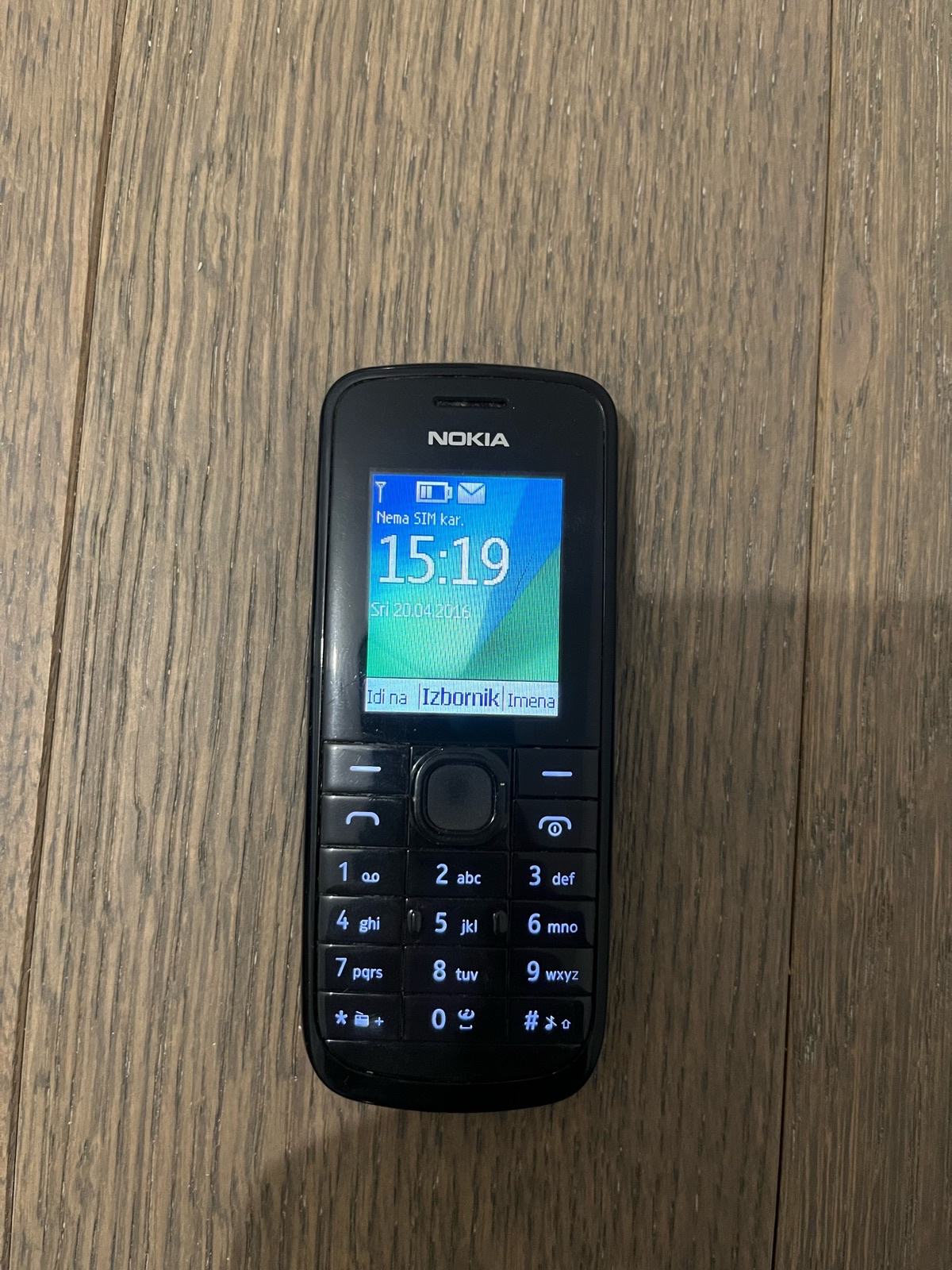 0997383279 Nokia 109, sa originalnim punjacem.