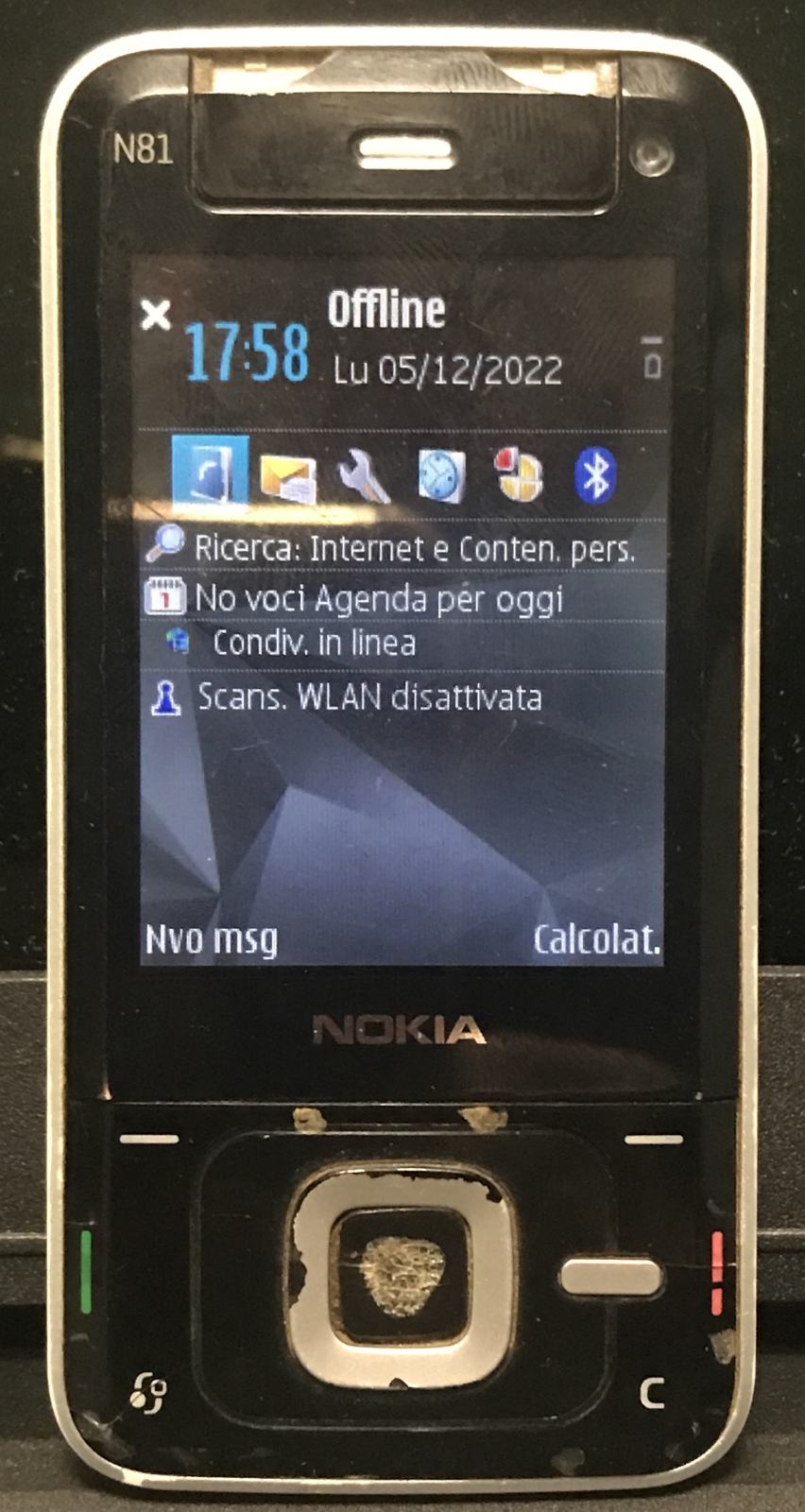 Nokia N81 baterija drži 4dana | oglas ima 25 fotki | testiran u 1/23