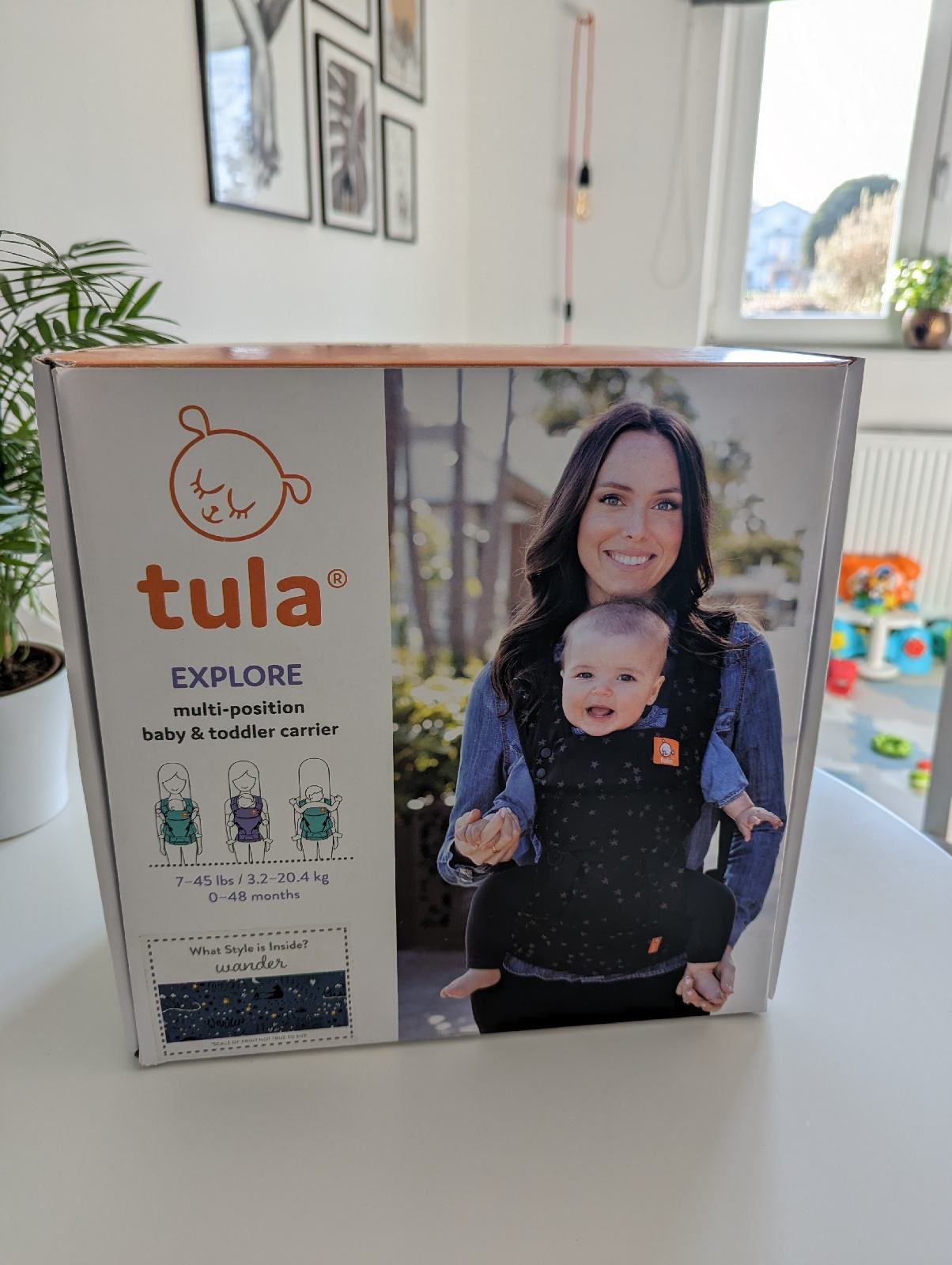 Tula Explore nosiljka, platnena, Wander