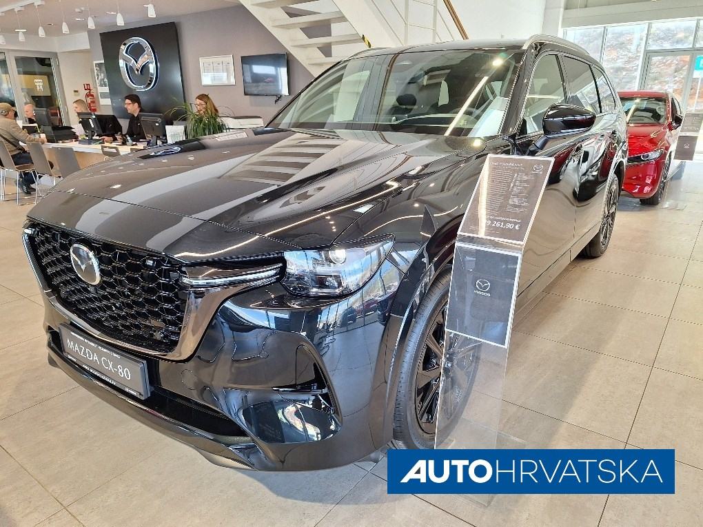 2024 Mazda CX-80 5WGN 3.3L e-SKYACTIV D 254ps 8AT AWD Homura Plus -TVO, 2024 god.