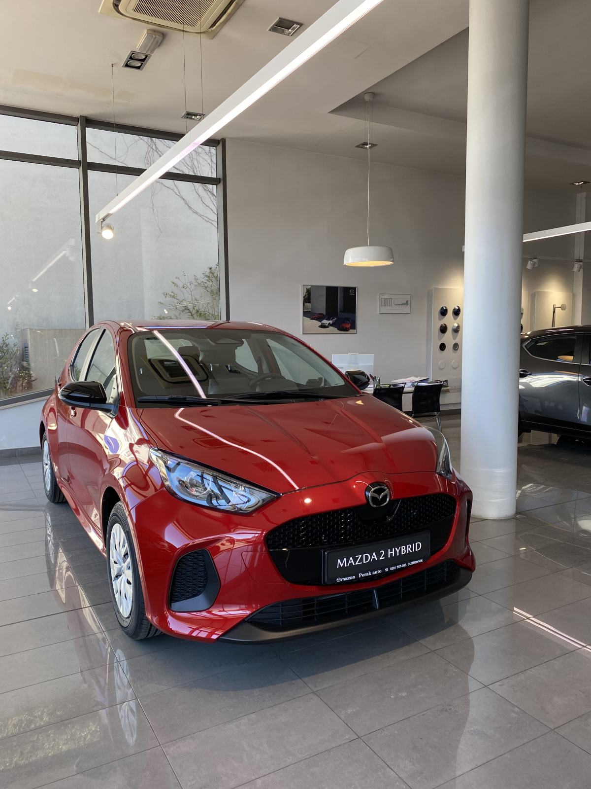 2025 Mazda2 Hybrid 1.5 116hp AT FWD Prime‑Line Formal Red A9V, 2025 god.