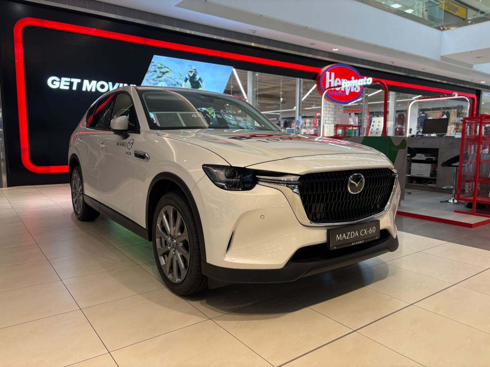 MAZDA CX-60 2.5L e-SKYACTIV PHEV327 8AT AWD EXCLUSIVE-LINE, 2025 god.