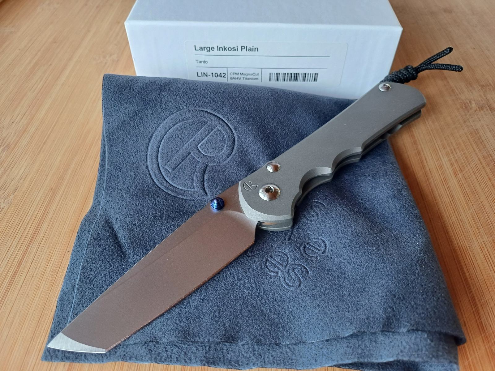 Chris Reeve Knives large Inkosi Tanto magnacut