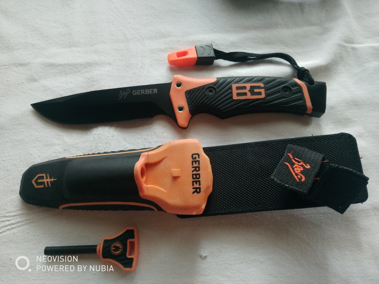 Gerber Bear Grills Ultyimate Survival noz.