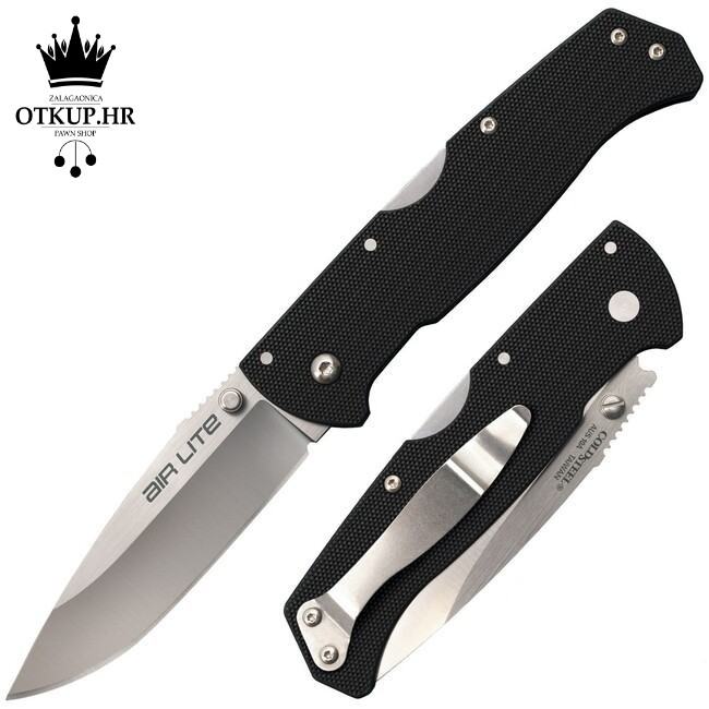 PREKLOPNI NOŽ COLD STEEL AIR LITE DROP POINT - KAO NOVO / R1, RATE!