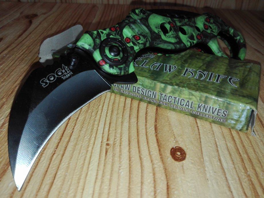 SOG Karambit Clawn Tactical Hunting Knife