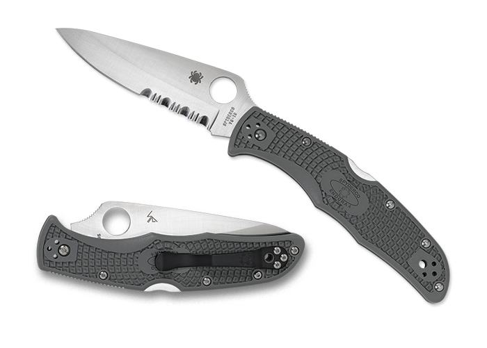 Spyderco Endura 4 FG Lightweight Combination Edge Preklopni nož