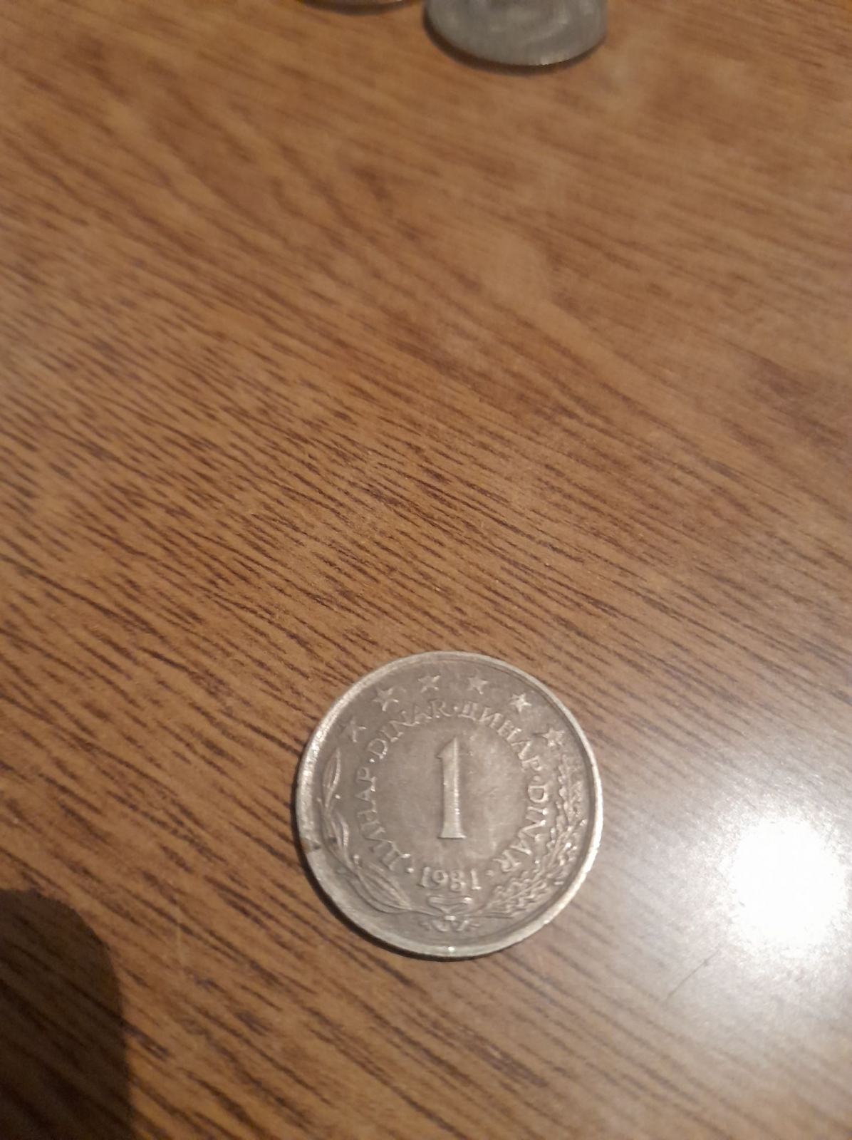 1 dinar 1981 yugoslavia