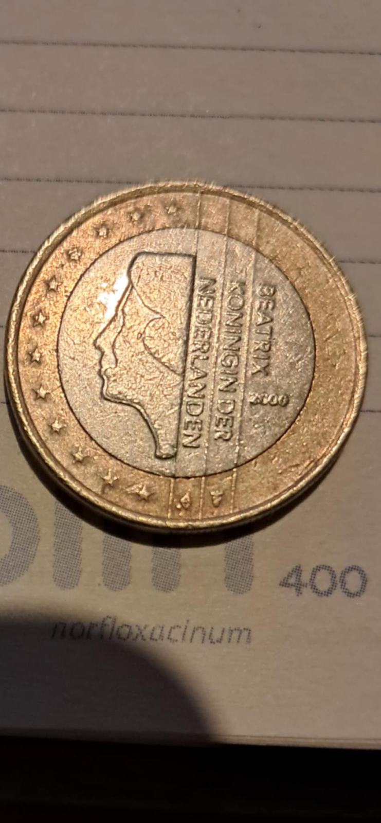 1 euro 2000 beatrix netherlands