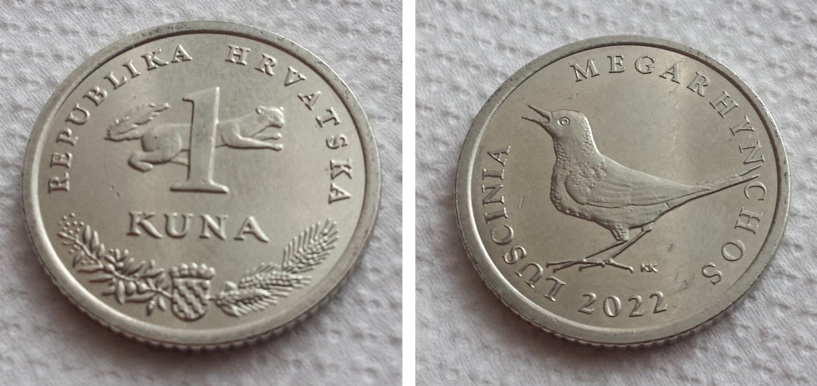 1 kuna - 2022. godina