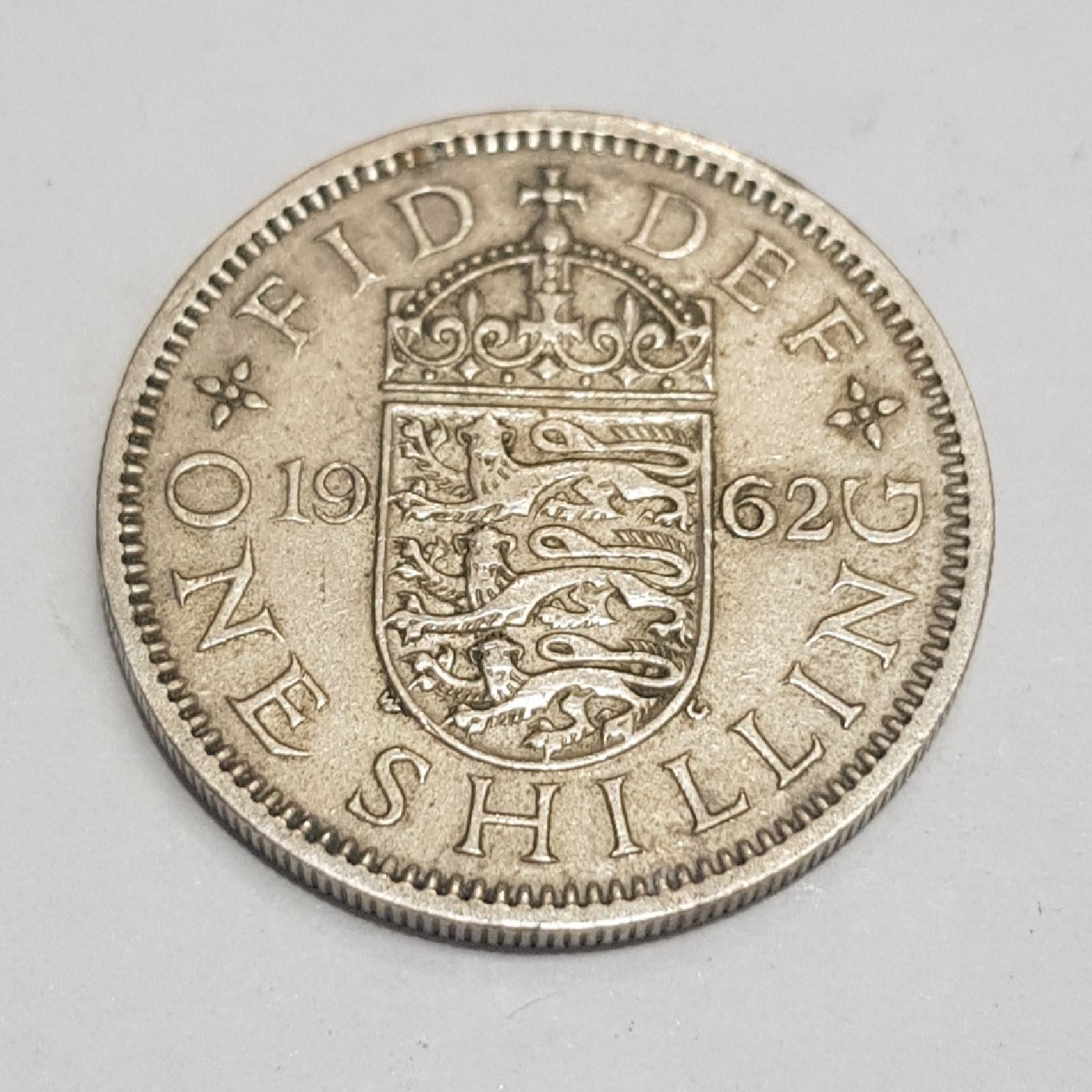 1 SHILLING 1962