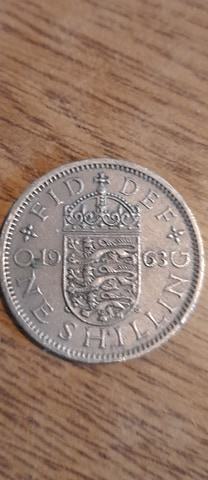 1 shilling 1963 great britain