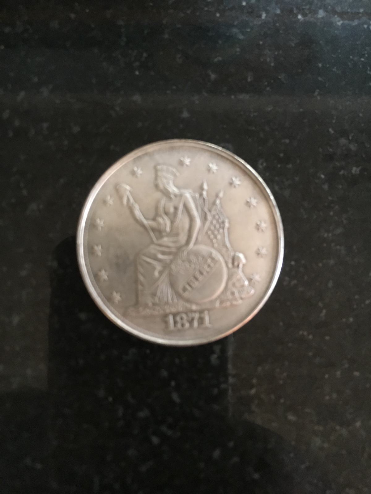 1 trade dollar 1871.