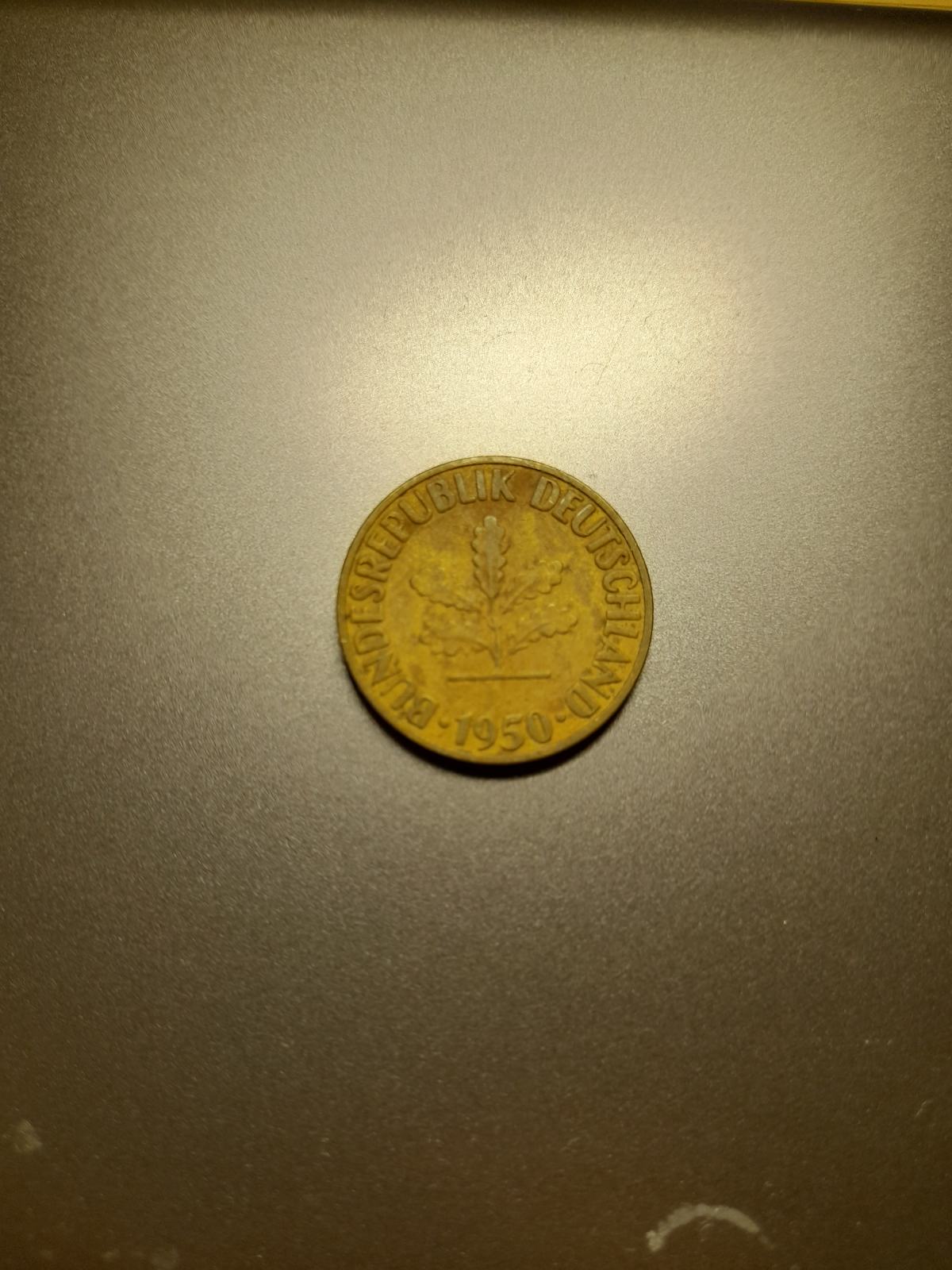 10 pennig-a iz 1950 Njemacka