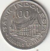 100 RUPIAH 1978 INDONESIA UNC