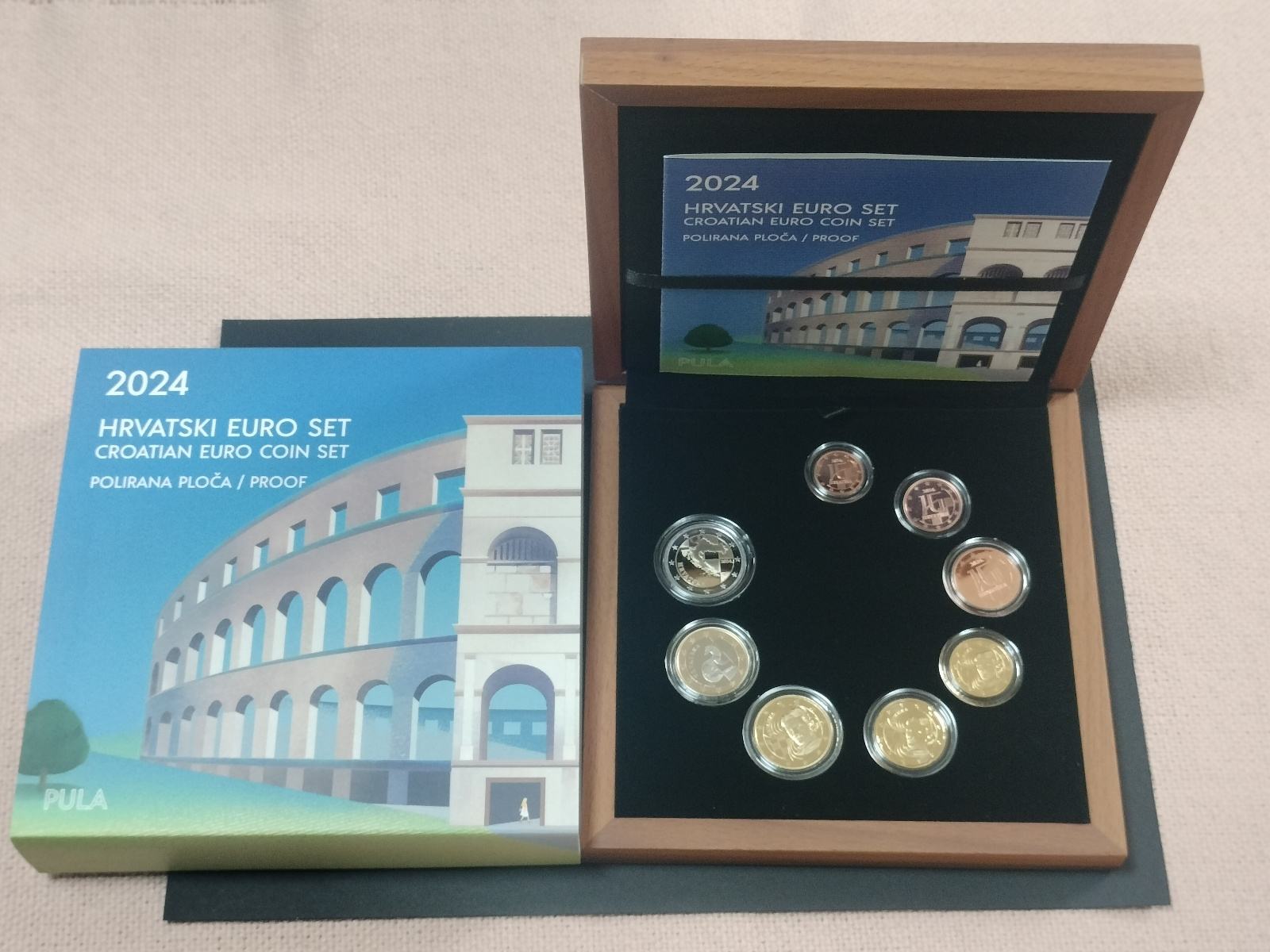2024, Hrvatska, Pula PROOF set