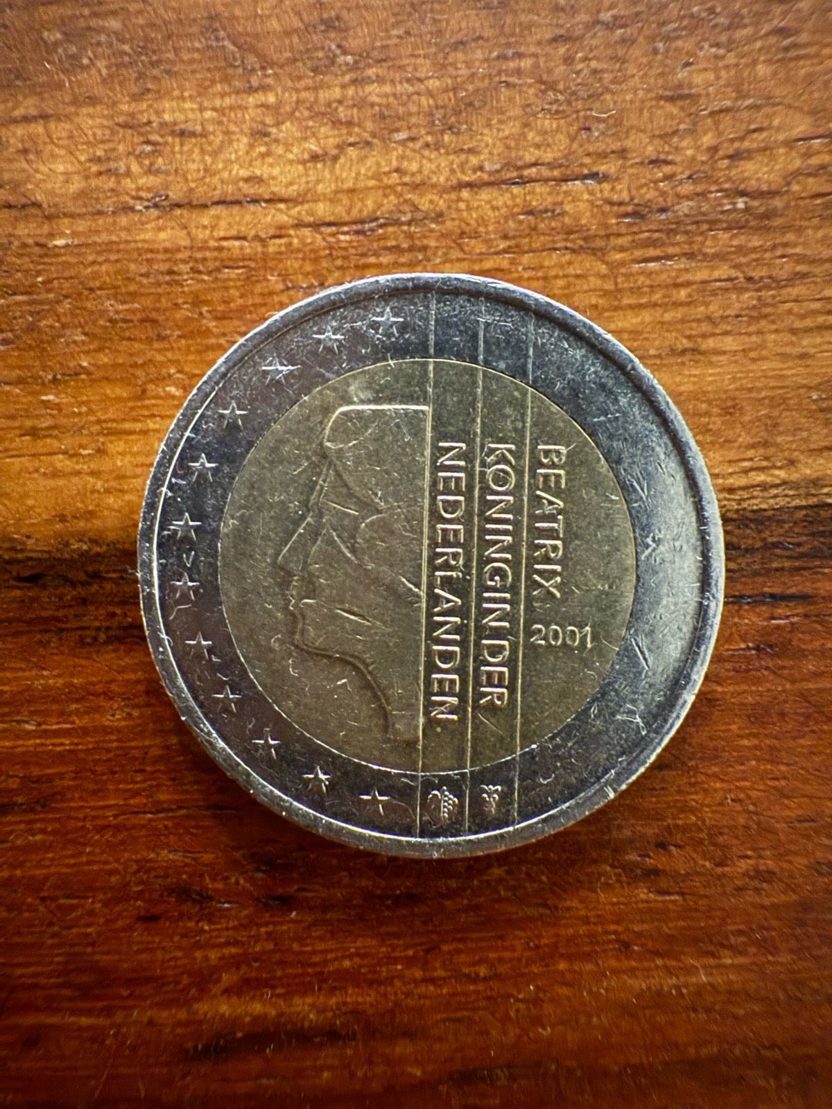 2 eura beatrix 2001