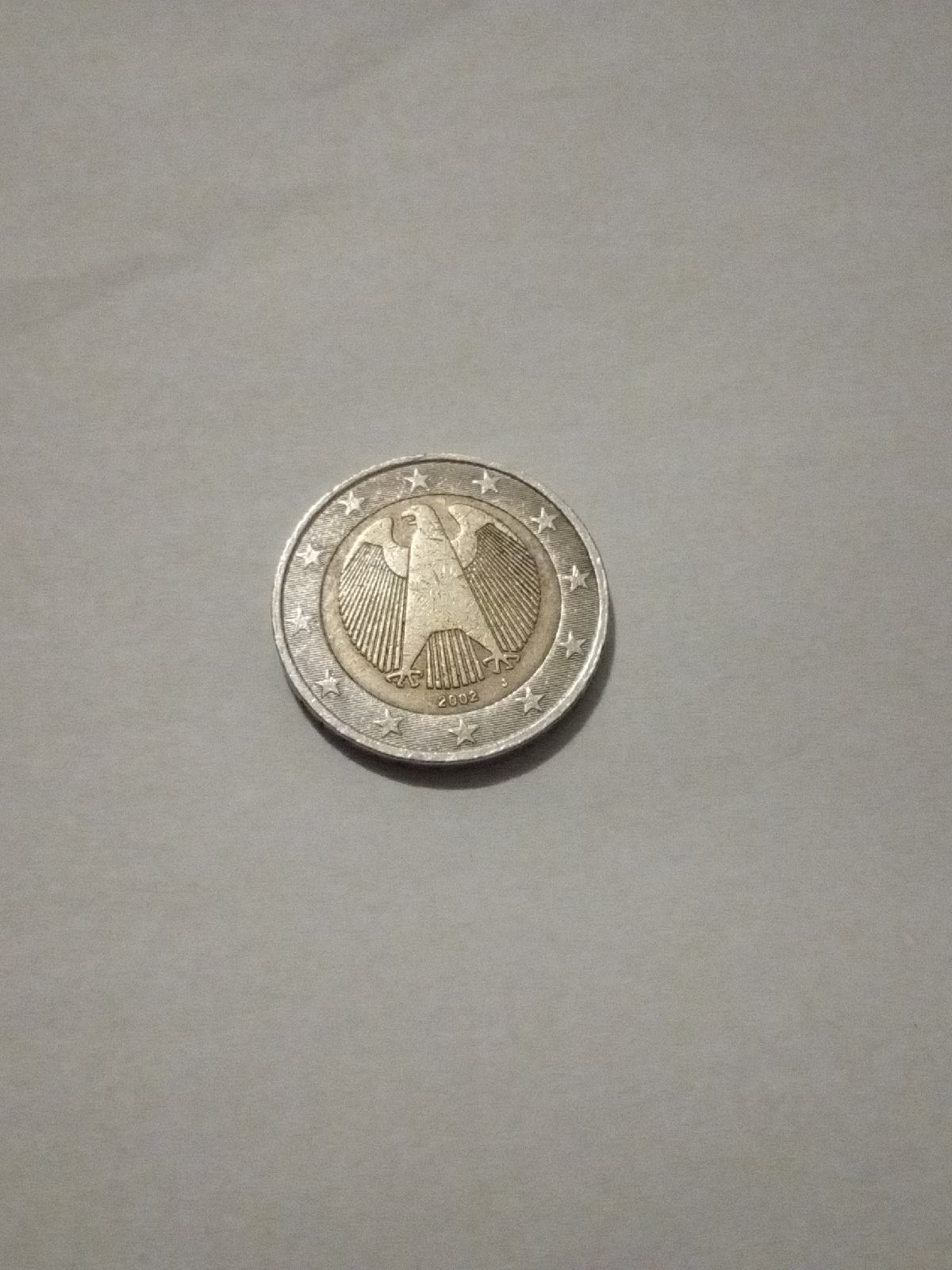 2 eura Njemačka, 2002.g J