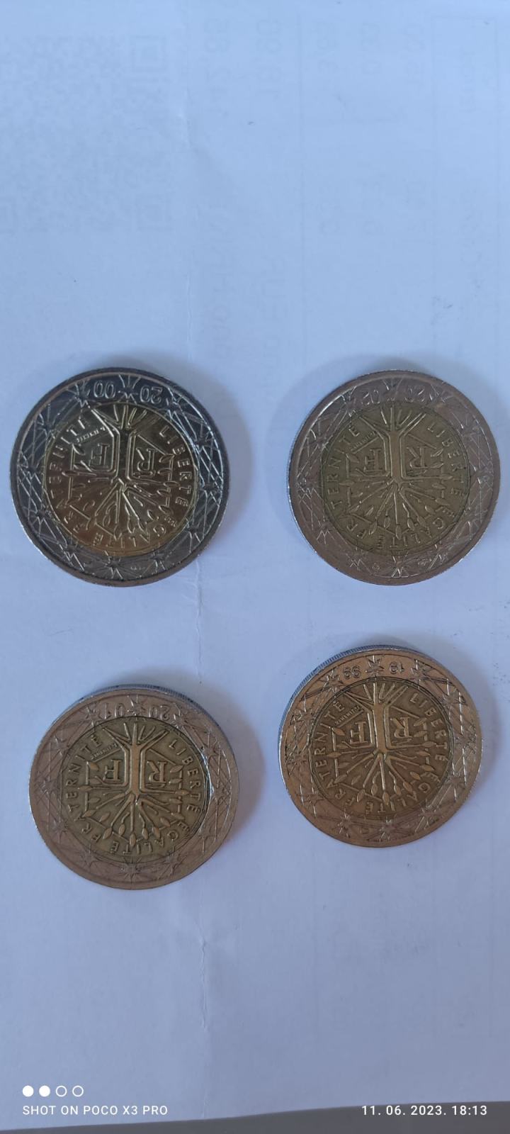 2 eura -rijetke kovanice