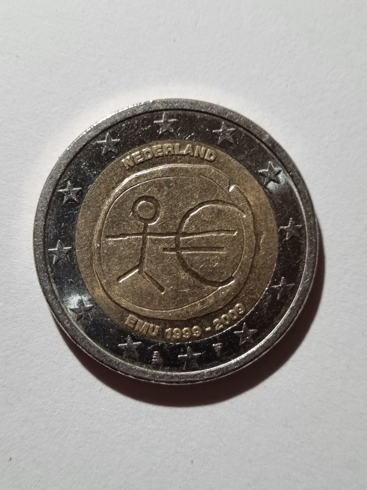 2 euro stick man Nizozemska kovanica