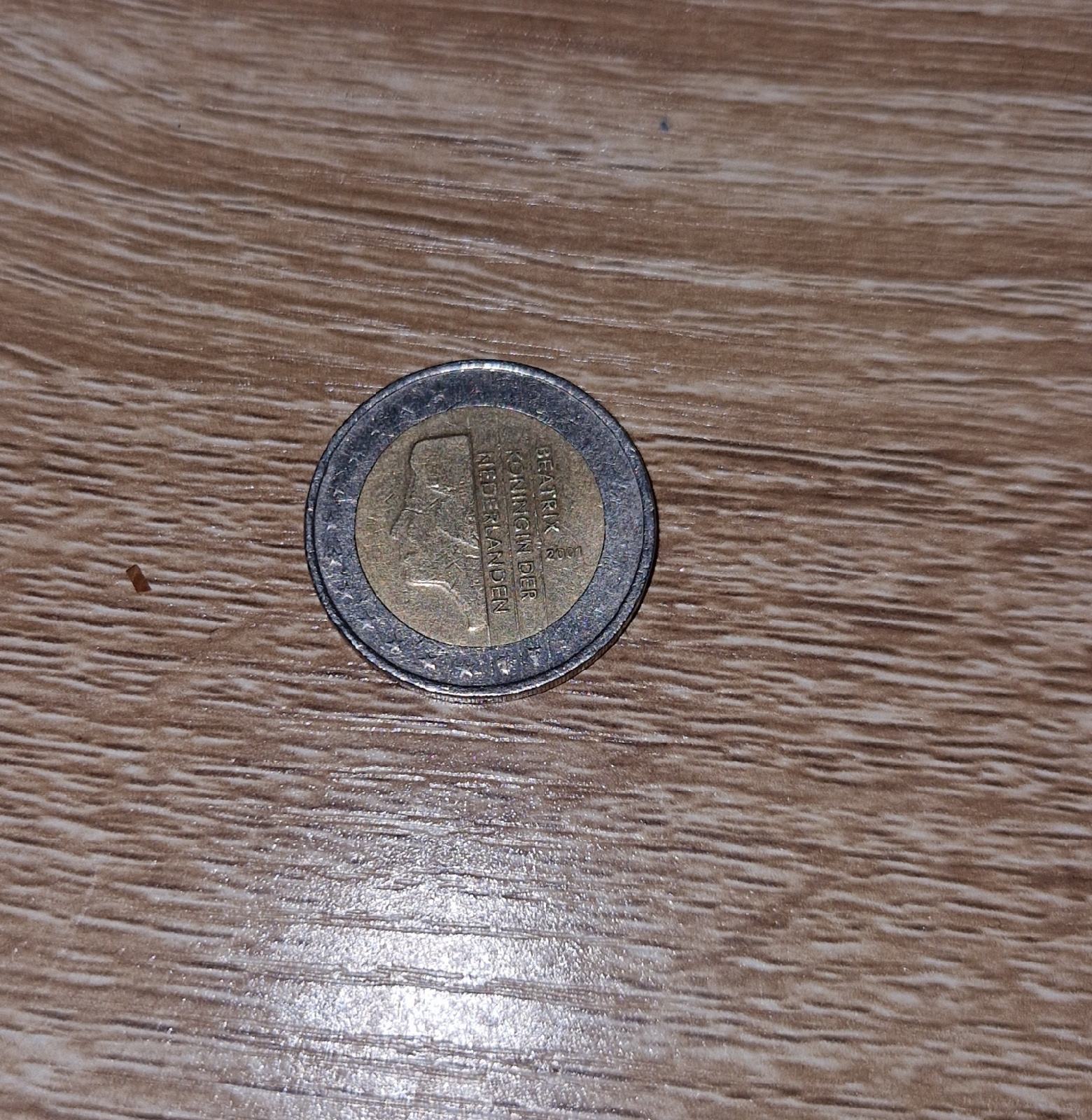 2 euro Königin Beatrix 2001.g.