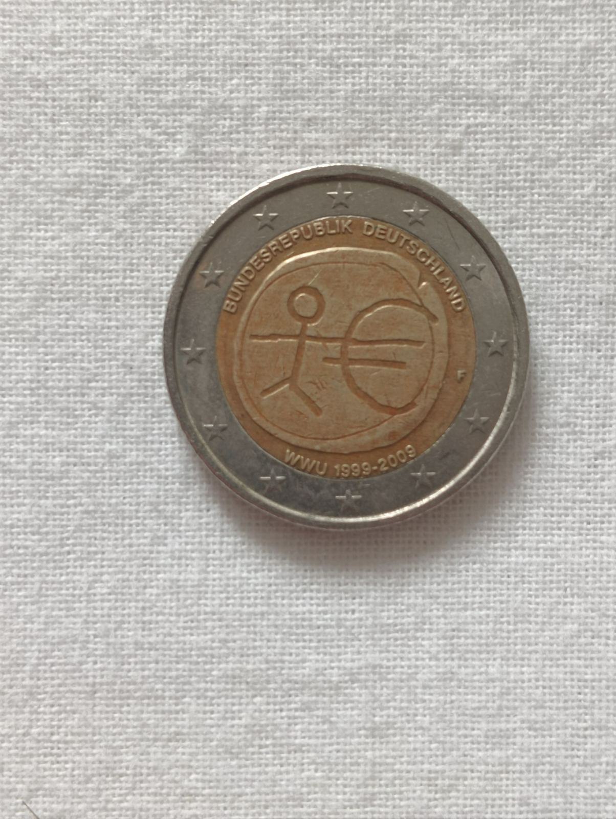 2 euro stickman novčić - Njemačka