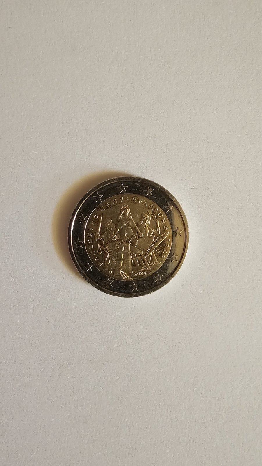 2 € kovanica Paulskirchenverfassung 1849., 2024.g
