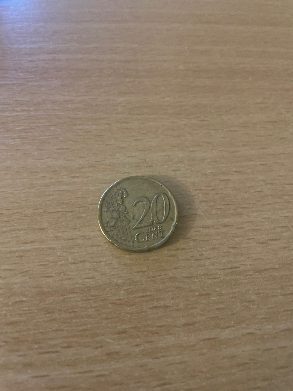 20(dvadeset) Euro-centi, Grčka, 2002