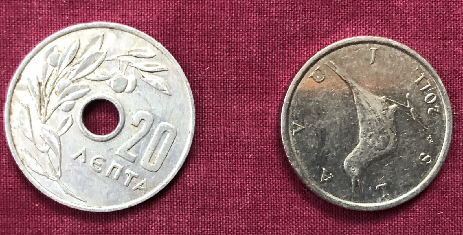 20 LEPTA 1954. - GRČKA
