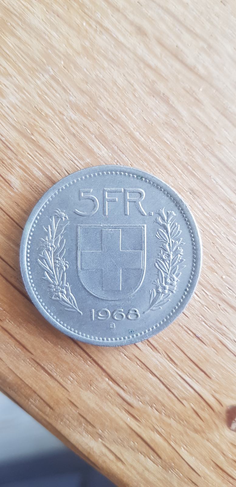 5 FRANAKA 1968. GODINA TISKARSKA GRESKA ODLICNO STANJE