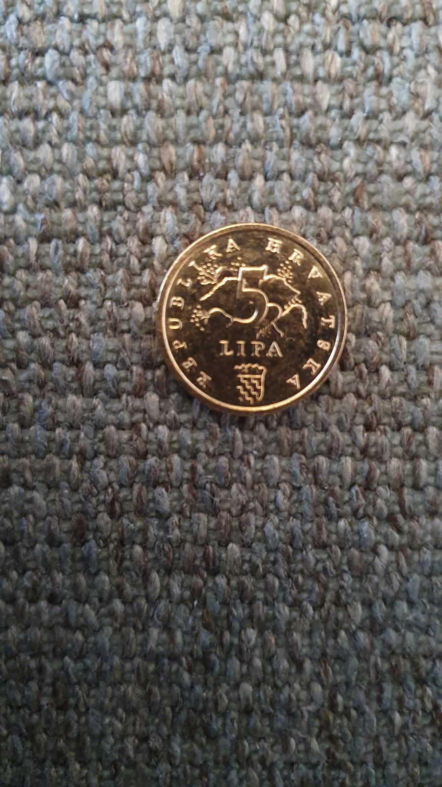 5 lipa, 2020. god, latinski