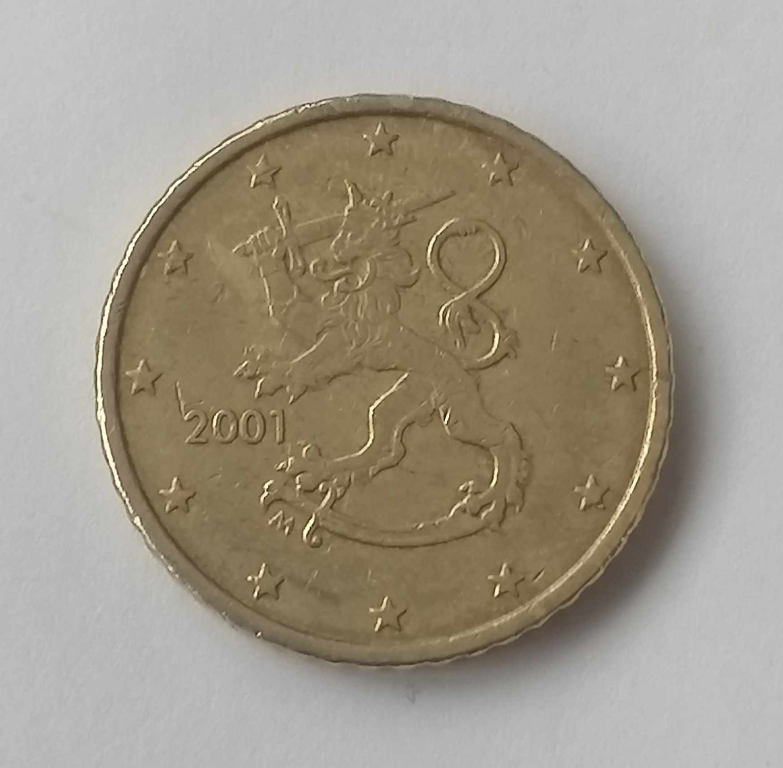 50 ¢ Finska 2001.