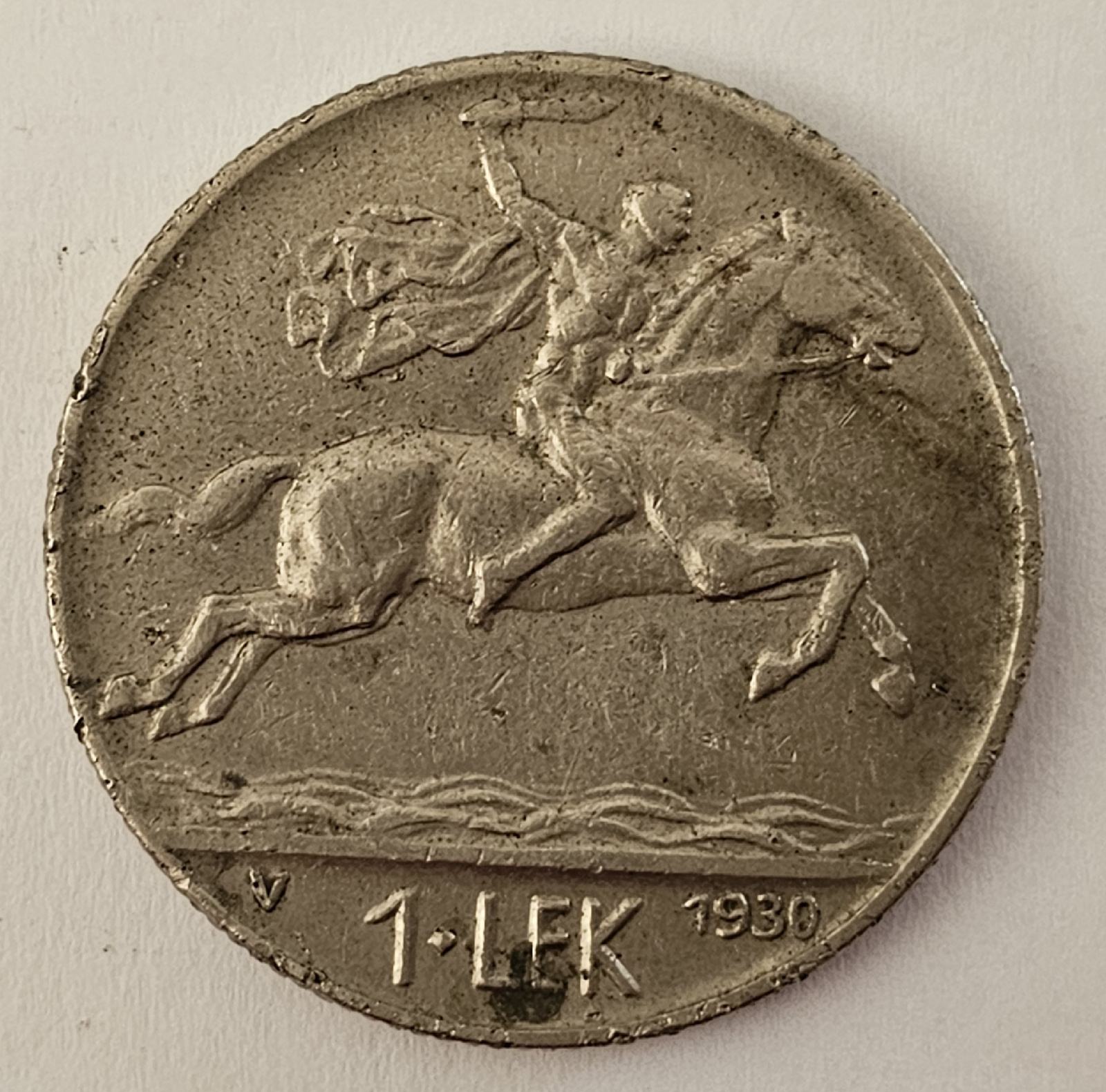 ALBANIA- 1 LEK 1930.