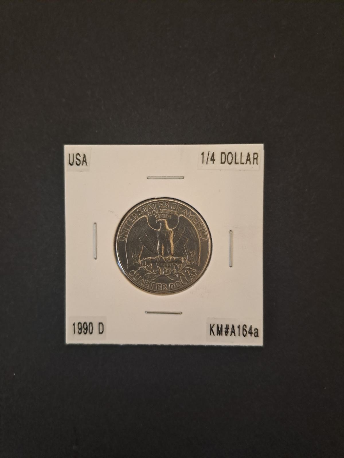Amerika (USA) 1/4 Dollar 1990 D